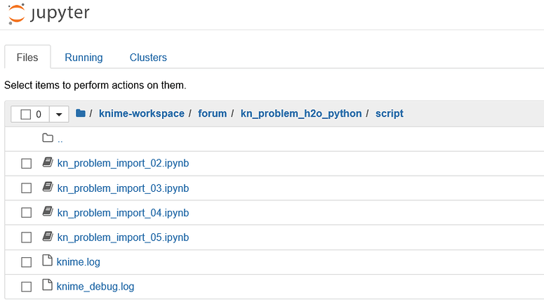 Python Script and H2O Data Frames - Error under Windows - KNIME ...