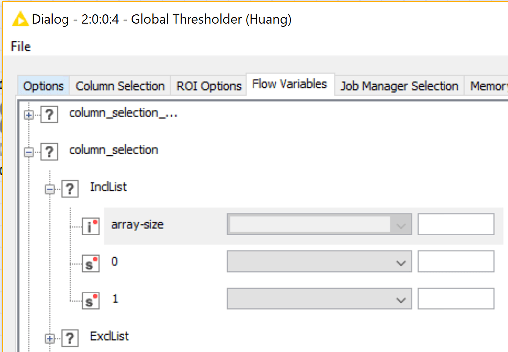 Use A Flow Variable For Column Selection Knime Extensions Knime Community Forum