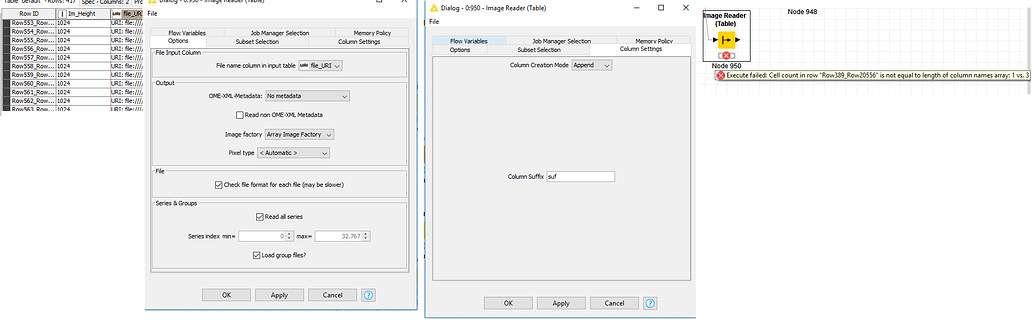 Display images as additional column with "Image Reader (Table)" - KNIME ...
