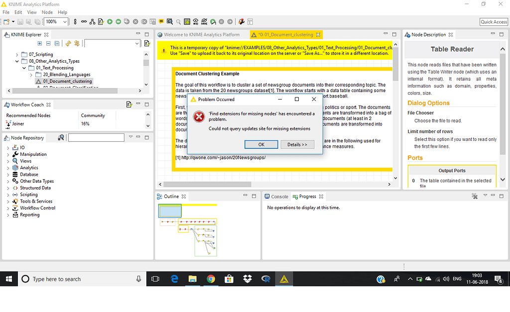 Unable to use knime extensions - KNIME Analytics Platform - KNIME ... Unable to use knime extensions - KNIME Analytics Platform - KNIME ...