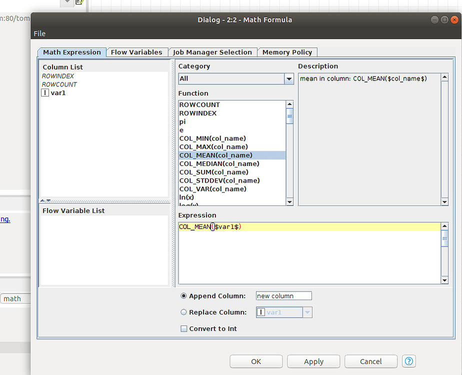 How to replace every value in column by the mean of whole column ...