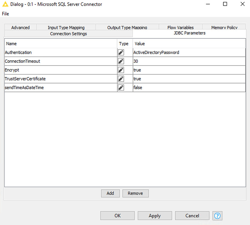 Connect to Azure Database - KNIME Analytics Platform - KNIME Community Forum