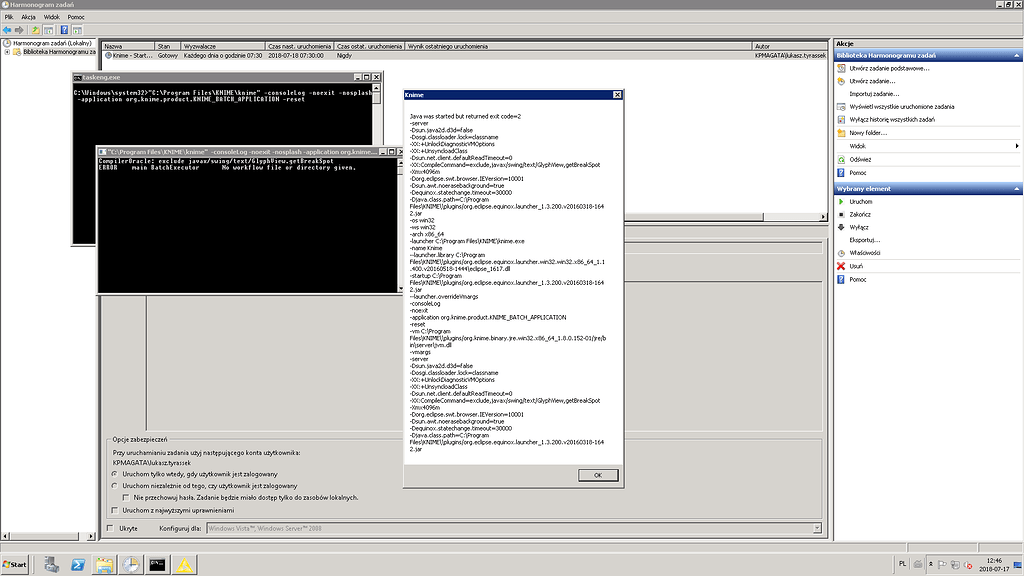 Execute .bat (Problem) - KNIME Analytics Platform - KNIME Community Forum