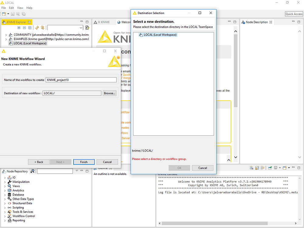 Knime Explorer for local workflows is not working - KNIME Analytics Platform - KNIME Community Forum