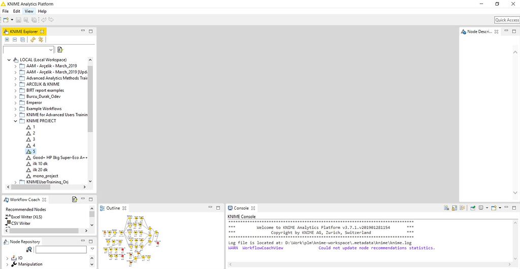 workflow project opening problem - KNIME Analytics Platform - KNIME ...