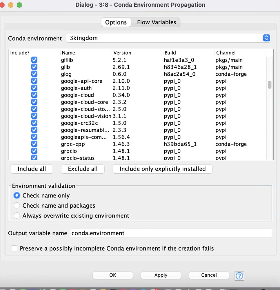 ModuleNotFoundError: No module named 'google.cloud' - KNIME Analytics Platform - KNIME Community ...