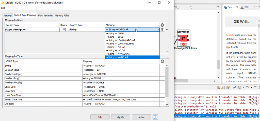 Data Type Issue Knime Analytics Platform Knime Community Forum
