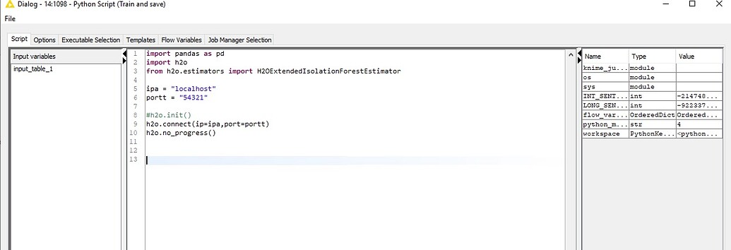 Knime H2O - Extended isolation forest - KNIME Extensions - KNIME Community Forum