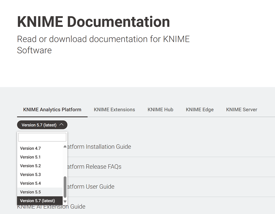 Where is the changelog for KNIME LTS 5.5.1? - KNIME Analytics Platform - KNIME Community Forum