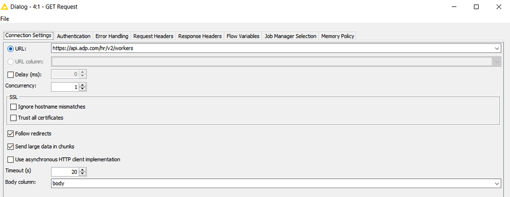 Get Api Call Using Bearer Token Knime Extensions Knime Community Forum