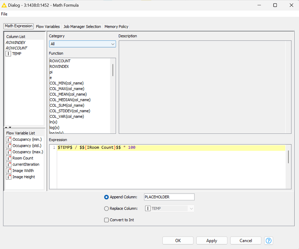 Math Formula: Add Variable for Column Name - Feedback & Ideas - KNIME Community Forum