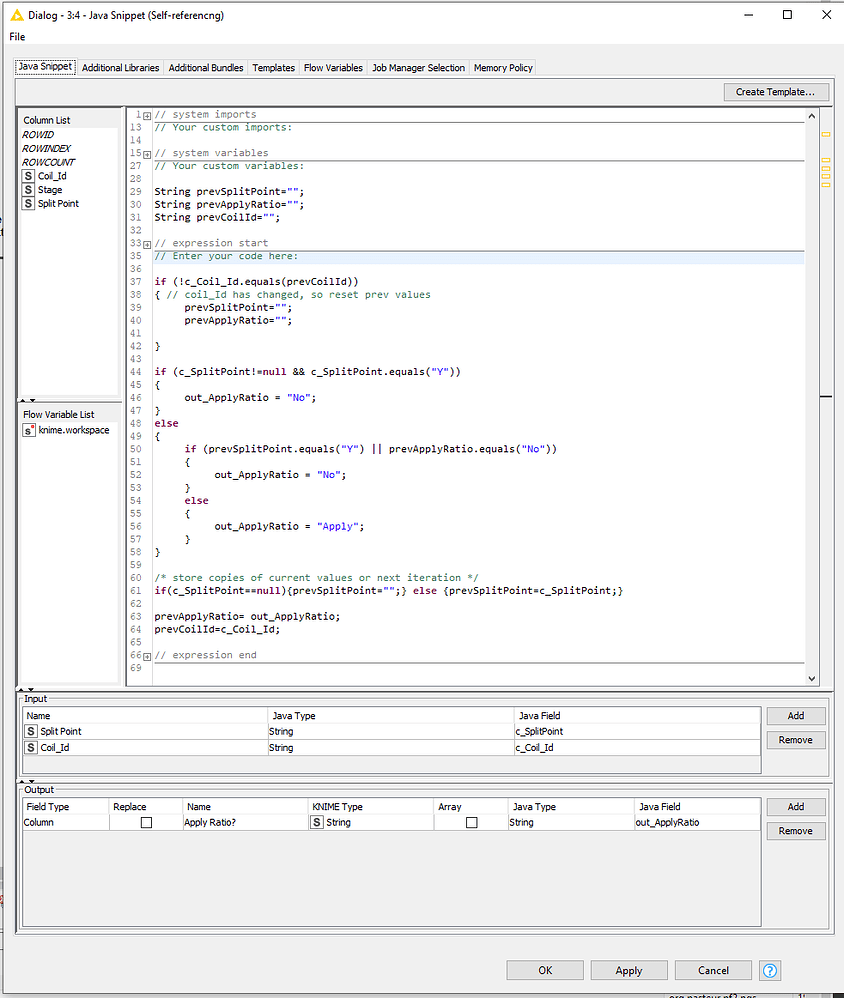 Alteryx Node Multi Row Formula to Knime - KNIME Analytics Platform - KNIME Community Forum