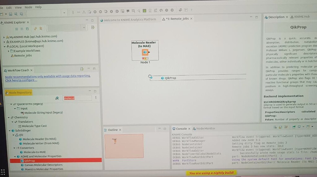 KNIME 4.7 NB GUI glitch while dragging node into workspace - KNIME Analytics Platform - KNIME ...