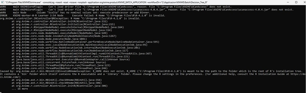 Batch R_HOME does not exist - KNIME Extensions - KNIME Community Forum