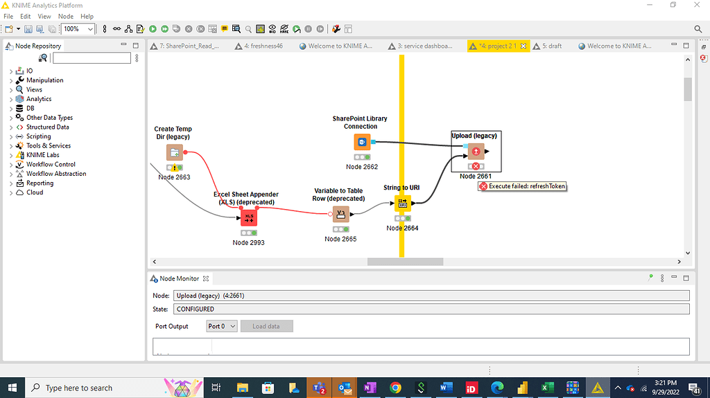 Upload node - KNIME Analytics Platform - KNIME Community Forum