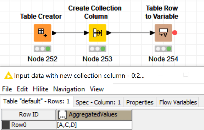 Create a string collection flow variable - KNIME Analytics Platform ...