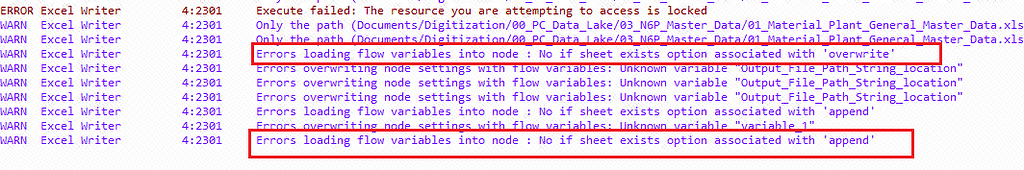Cannot control the "if_sheet_exists" with flow variable for Excel Writer - KNIME Analytics ...