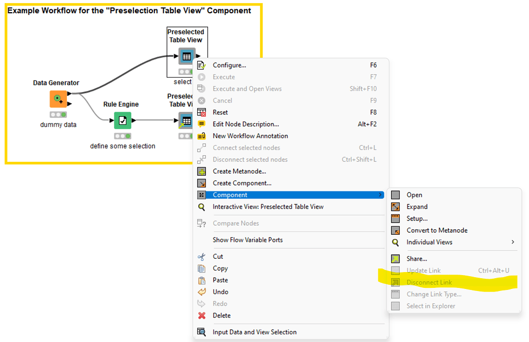 Preselected Table View with single selection - KNIME Analytics Platform - KNIME Community Forum