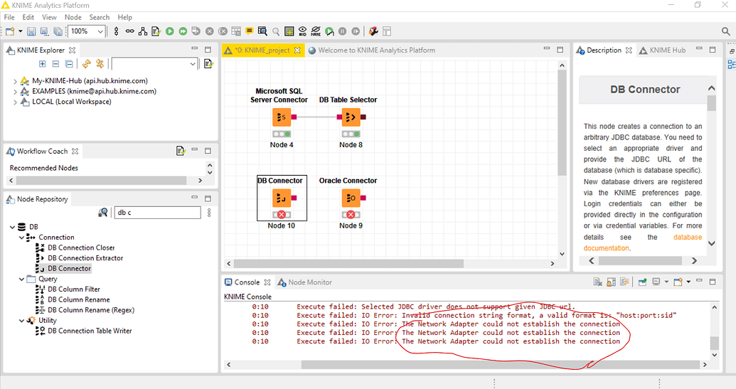 Db Connector Oracle Knime Analytics Platform Knime Community Forum
