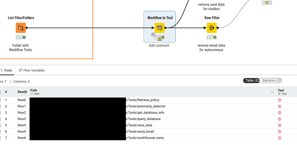 Workflow to Tool node fails to identify workflows in KAP 5.8.1 LTS ...