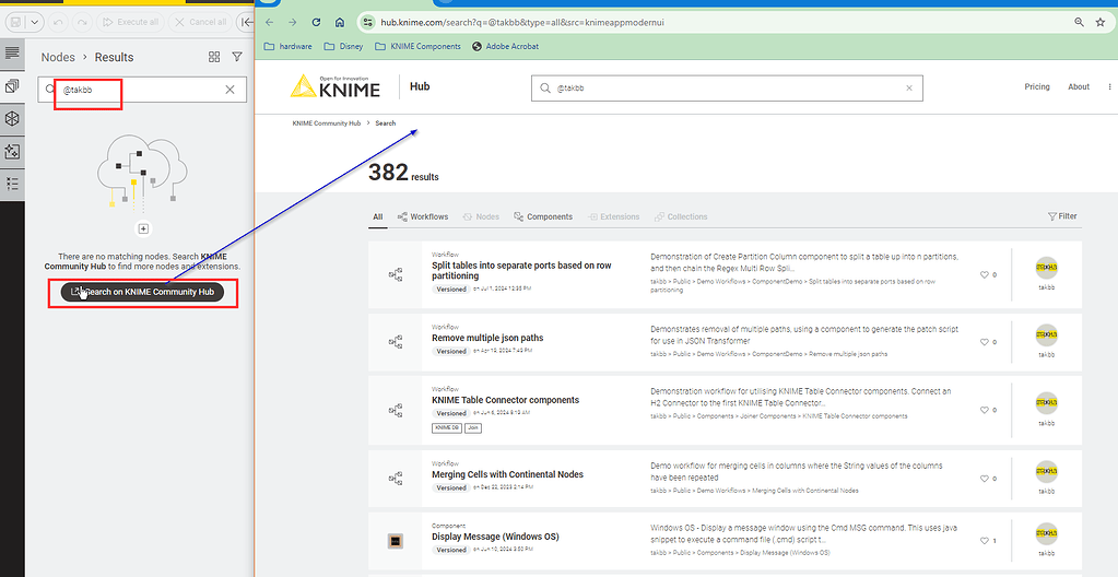 Search KNIME Hub from the Node Palette in Modern UI - Feedback & Ideas ...