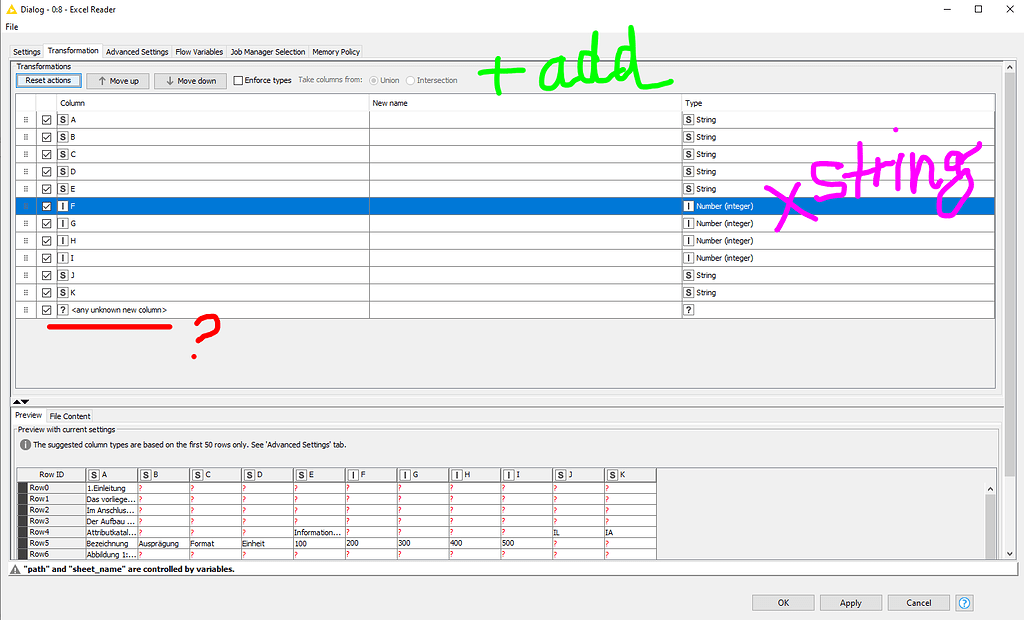 New Excel Writer - Force data type - Node Development - KNIME Community ...