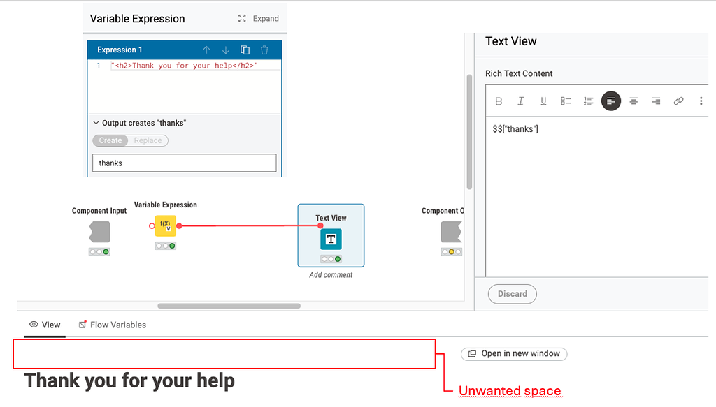 problem div html with text view - KNIME Analytics Platform - KNIME Community Forum