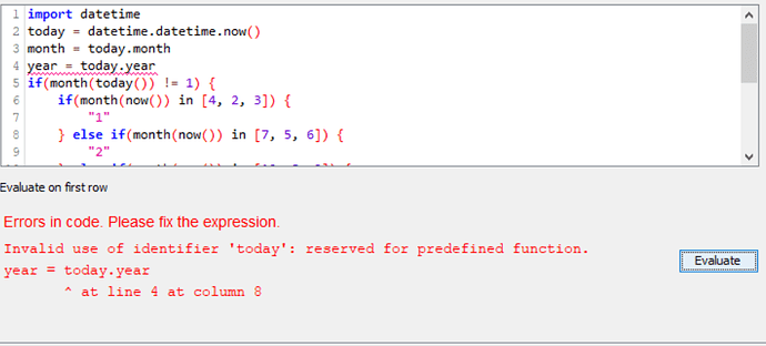 Today function is not working in Column Expression Node - KNIME ...