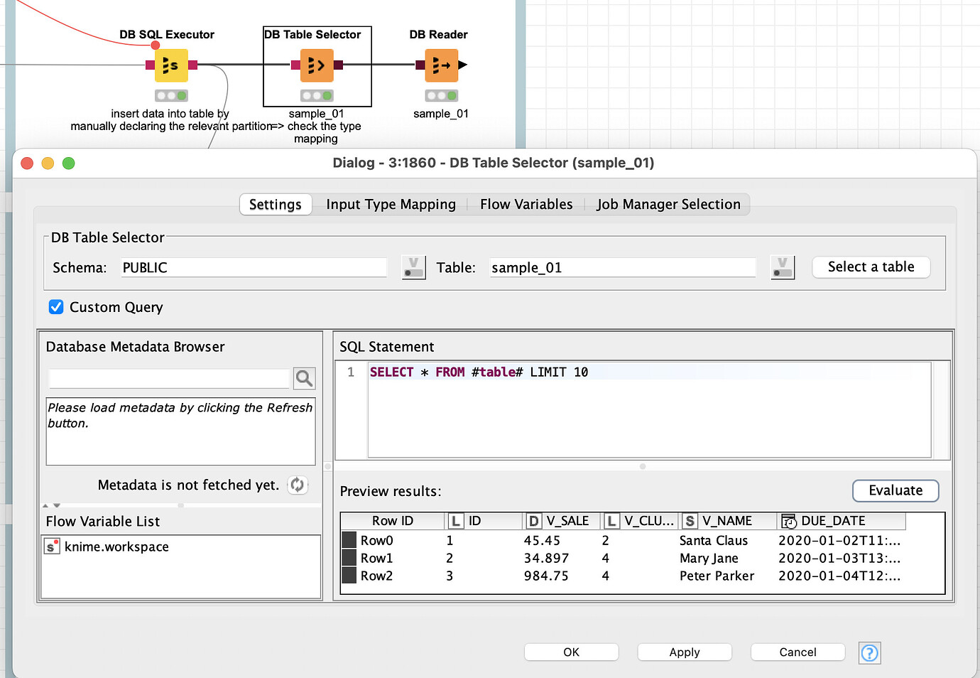 How to apply Limit in a DB Query - KNIME Analytics Platform - KNIME Community Forum
