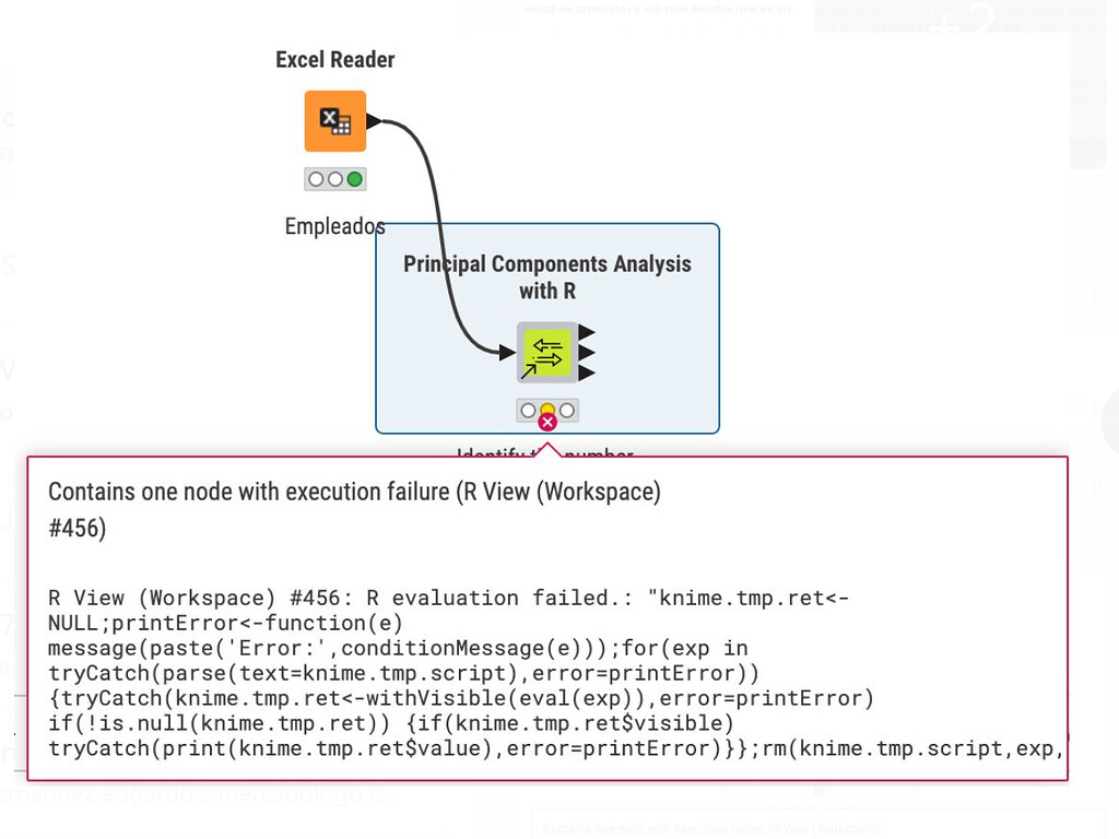 Error #456 - KNIME Analytics Platform - KNIME Community Forum