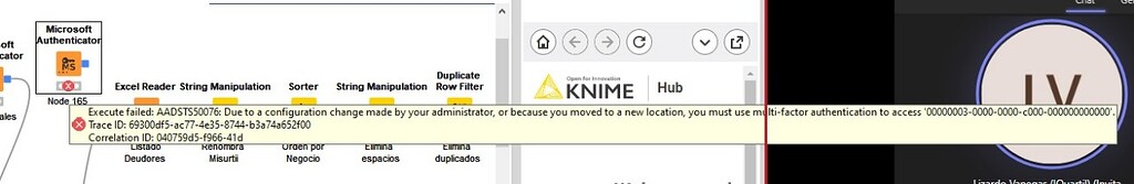 Try to connect to sharepoint with multi-factor Authenticator - KNIME Server - KNIME Community Forum