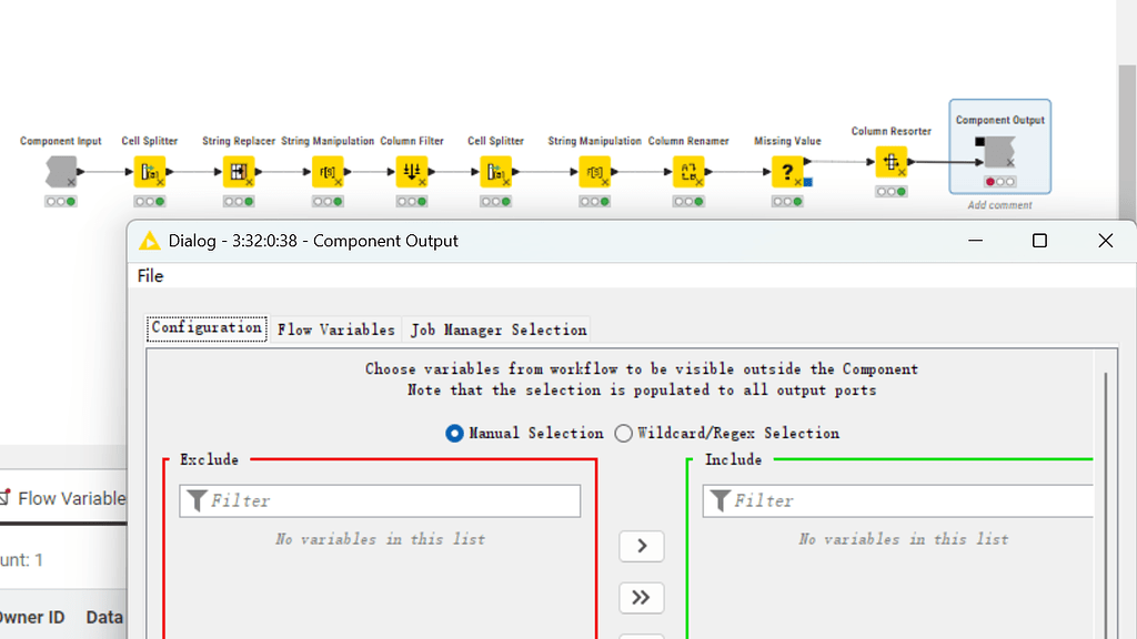 Componet Output cannot be executed - KNIME Analytics Platform - KNIME ...