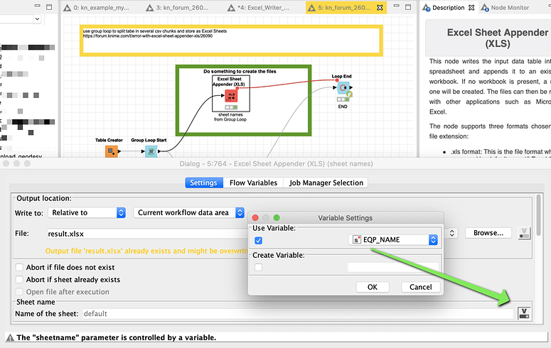 error with Excel Sheet Appender (XLS) - KNIME Analytics Platform - KNIME Community Forum