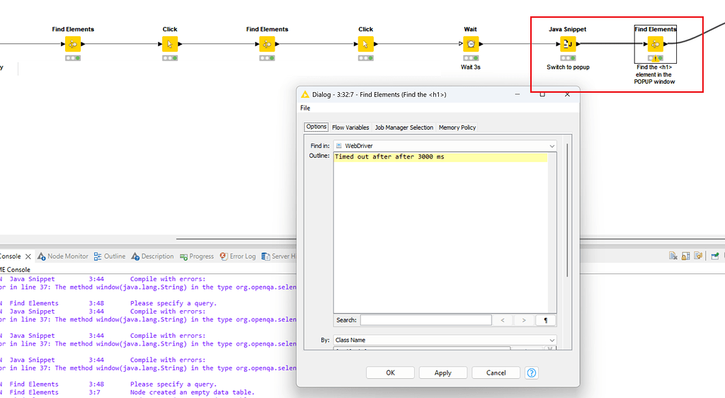 Selenium Nodes need to switch tab in Chrome browser - Community Extensions - KNIME Community Forum