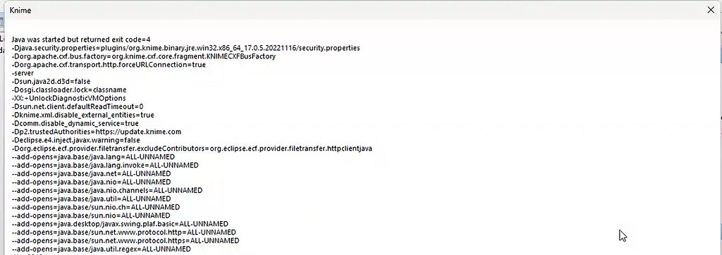 Disable "Error prompt" when run workflow from .bat - KNIME Analytics Platform - KNIME Community ...