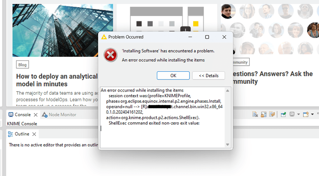 Python based Extension not working on mac and windows. - KNIME Analytics Platform - KNIME ...