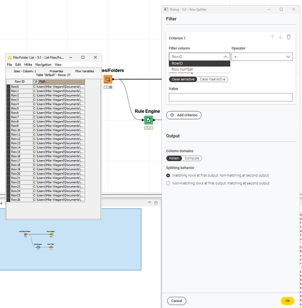Row Splitter / Filter: Path Type not supported - Feedback & Ideas ...