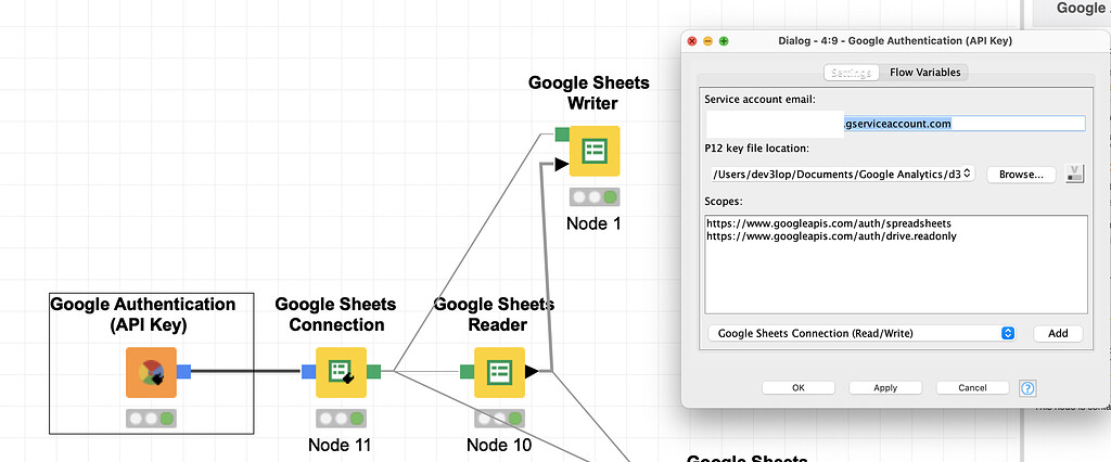 Google Sheets Writer Node, Writing Where? - KNIME Analytics Platform ...