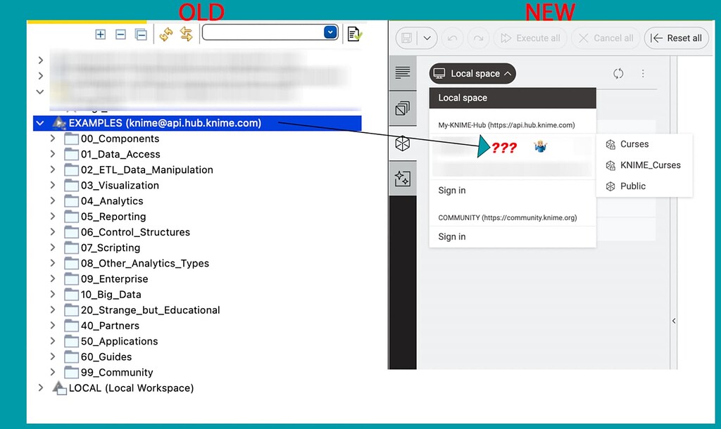 Missing the connection to Examples server in KNIME new UI - Feedback & Ideas - KNIME Community Forum
