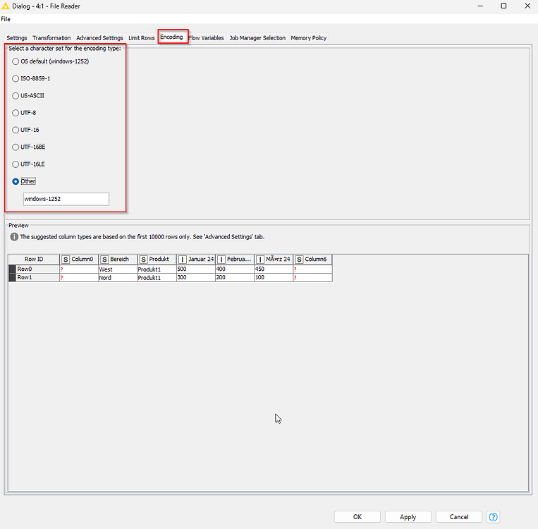 How To Fix The Language In File Reader Node Knime Analytics Platform Knime Community Forum