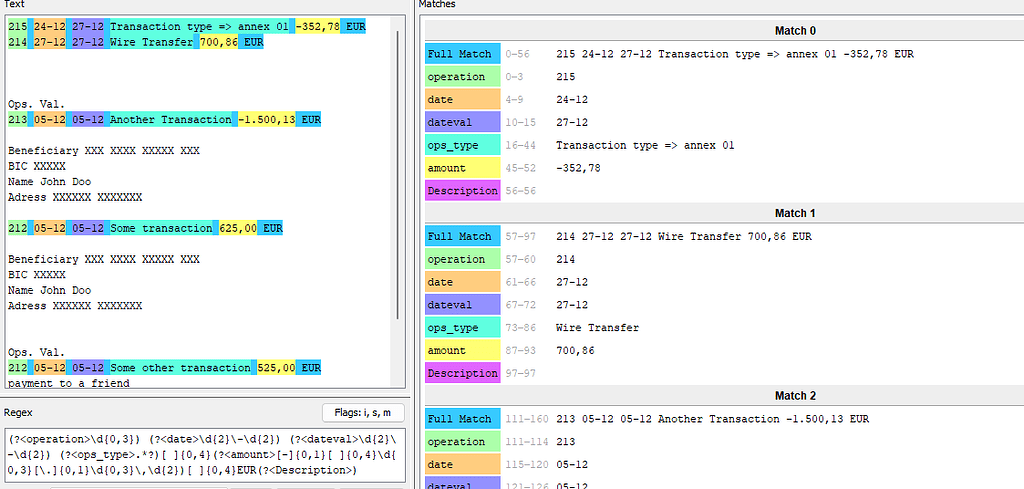Regex split by pattern and capture text in between too - KNIME Analytics Platform - KNIME ...