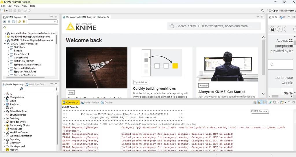 Error starting KNIME - KNIME Analytics Platform - KNIME Community Forum Error starting KNIME - KNIME Analytics Platform - KNIME Community Forum