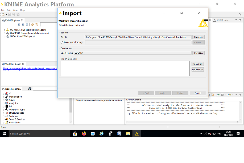 Opening a .knime file format - KNIME Analytics Platform - KNIME Community Forum