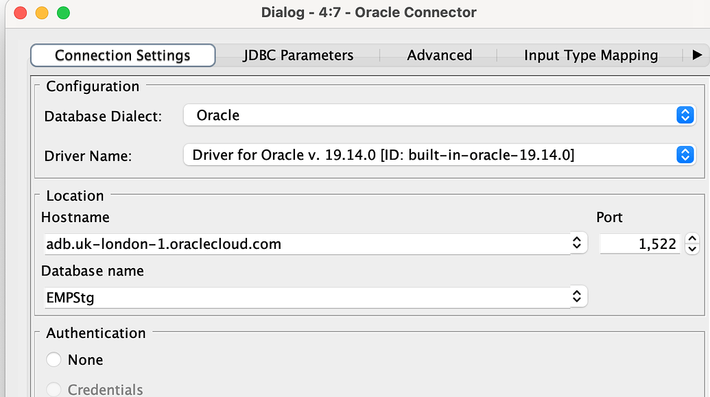 Unable to connect to Oracle Autonomous database Database version: 21c ...