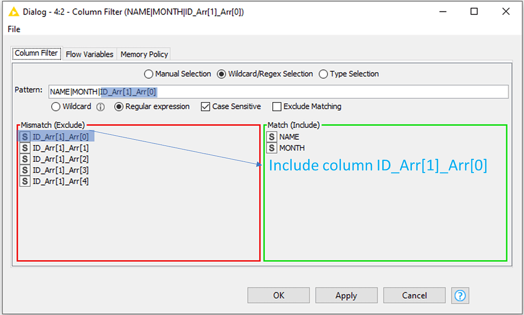 Filter Columns After Cell Splitter Knime Analytics Platform Knime Community Forum