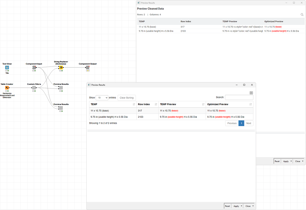 Interactive View: Table View inflates size - Feedback & Ideas - KNIME ...