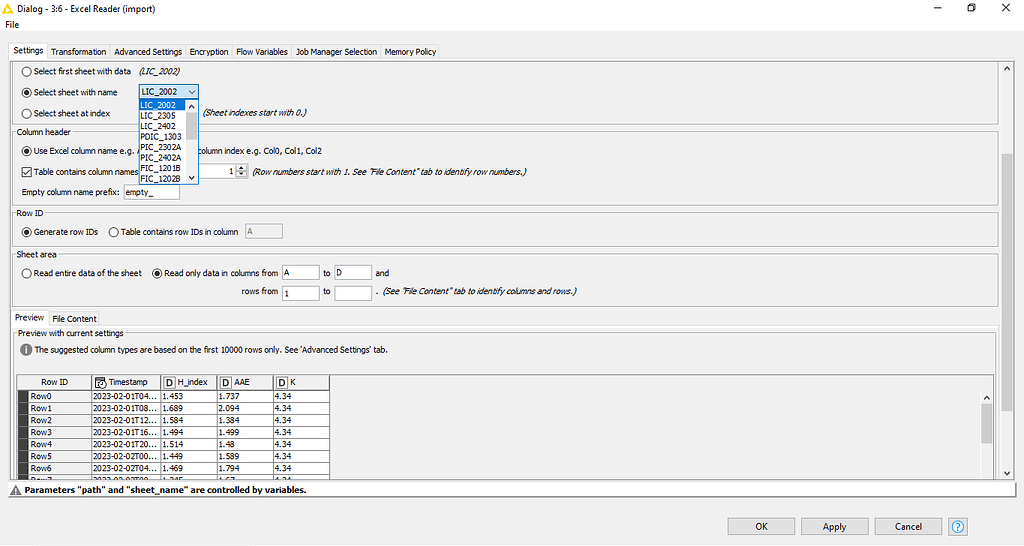 Export the Output of Predictor into an Excel File with Different Sheets and Trained Model into ...