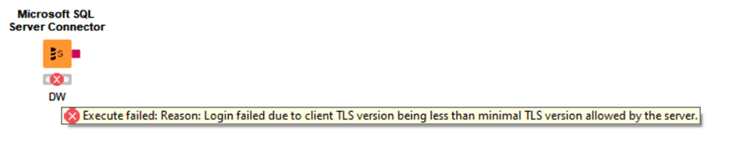 Error DB connection with KNIME - KNIME Analytics Platform - KNIME ...