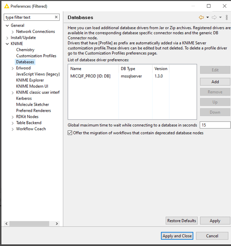 Database Connection for Microsoft SQL Server on KNIME - KNIME Extensions - KNIME Community Forum