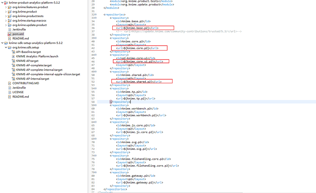 How to set those url ? - Node Development - KNIME Community Forum